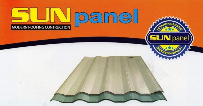Harga Atap uPVC Sunpanel | ASIA Toko Besi